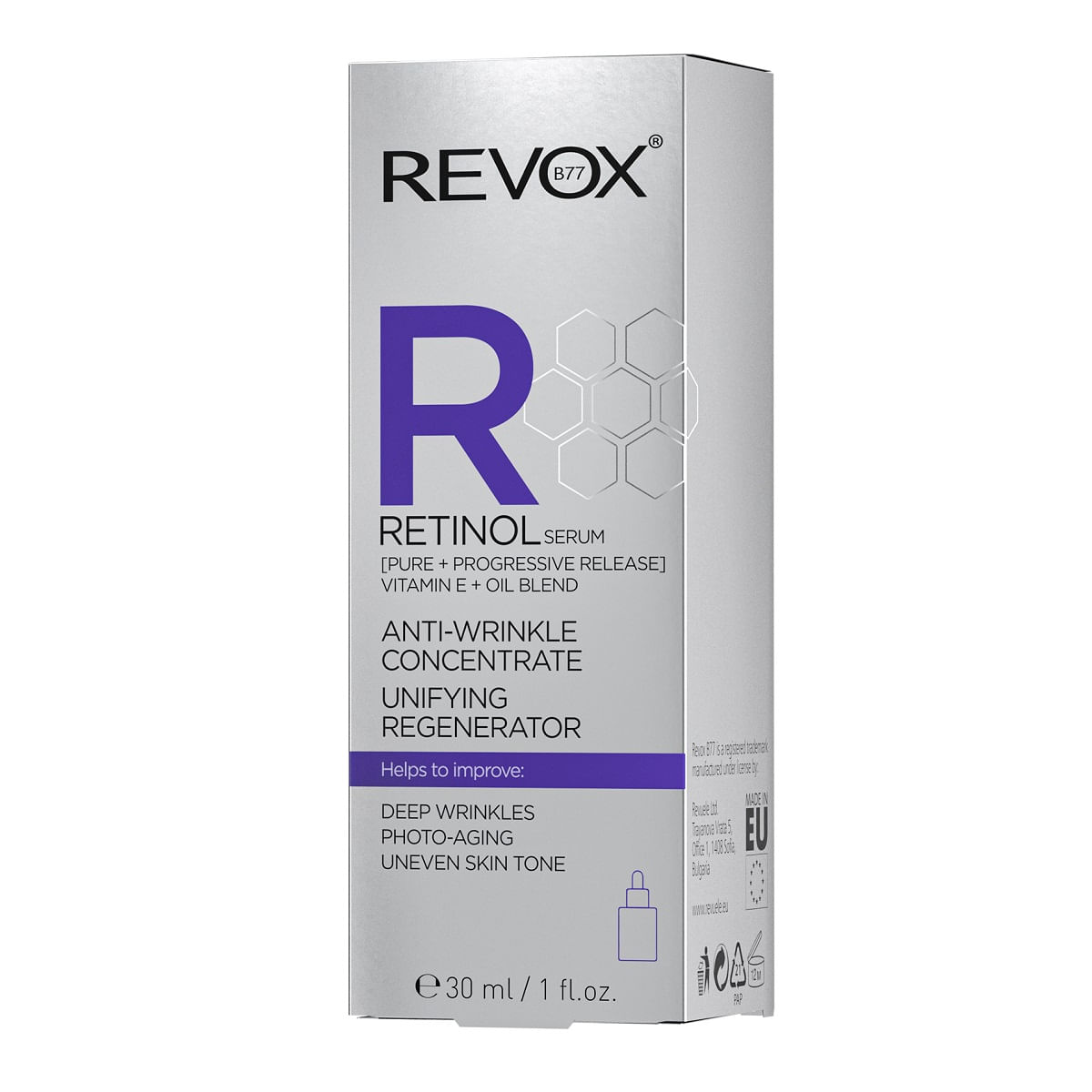 SERUM X30 RETINOL UNIFYING REG REVOX - Las Margaritas | Tienda líder en ...